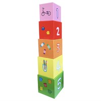 Peppa Pig Stacking Cubes withwooden figurines OKU