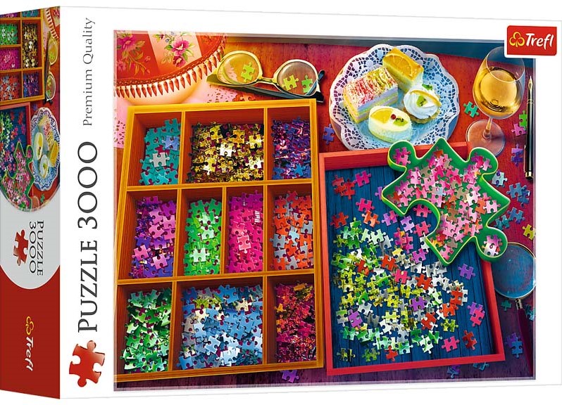 Trefl - Puzzles - 3000" - Evening with Puzzles" OKU