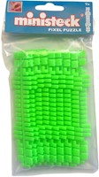 Ministeck / Neon Groen Colorstripes 9 strips - Polybag OKU