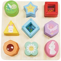 LTV - Rainbow Sensory Shape Sorter - FSC 100% OKU