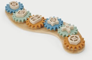 Tickit Silisoft Tandwiel Puzzel (Neutrale Kleuren) - Pk4 OKU