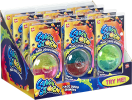 Goliath - CDU 12 pcs Magic Liquid Lava Spinners Assorti OKU
