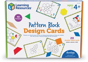 Learning Resources - Pattern Block Design Cards OKU