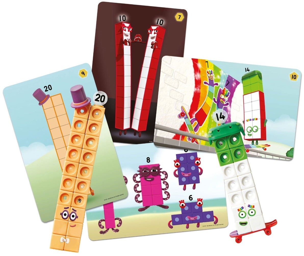 Learning Resources - MathLink® Cubes Numberblocks® 11-20 Activity Set OKU