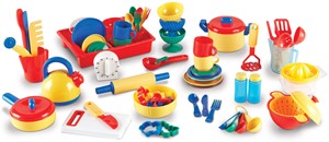 Learning Resources - Pretend & Play® Great Value Kitchen Set OKU