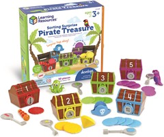 Learning Resources - Sorting Surprise Pirate Treasure OKU