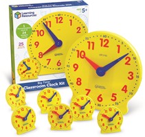Learning Resources - Big Time® Classroom Clock Kit OKU