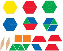 Learning Resources - Giant Magnetic Pattern Blocks OKU