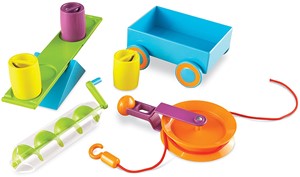 Learning Resources - STEM - Simple Machines Activity Set OKU