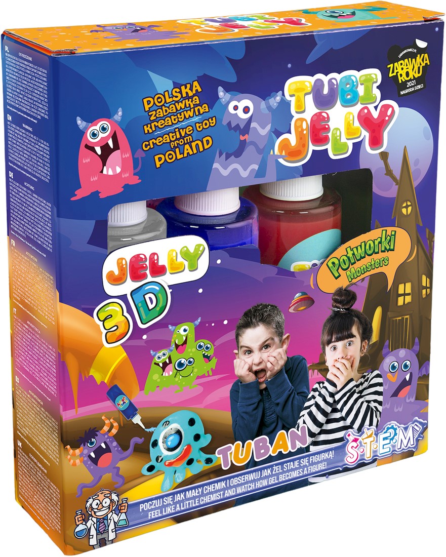 Tuban - Tubi Jelly Set With 3 Colors – Monsters OKU