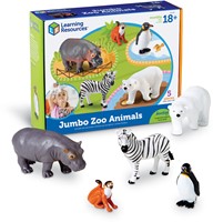 Learning Resources - Jumbo Zoo Animals OKU